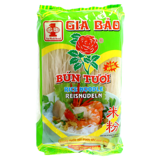 Bun Tuoi Rice Noodle 500g - Asian Foods