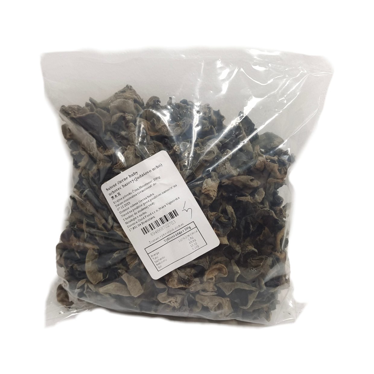 Sušené Judášovo Ucho 200g - Asian Foods