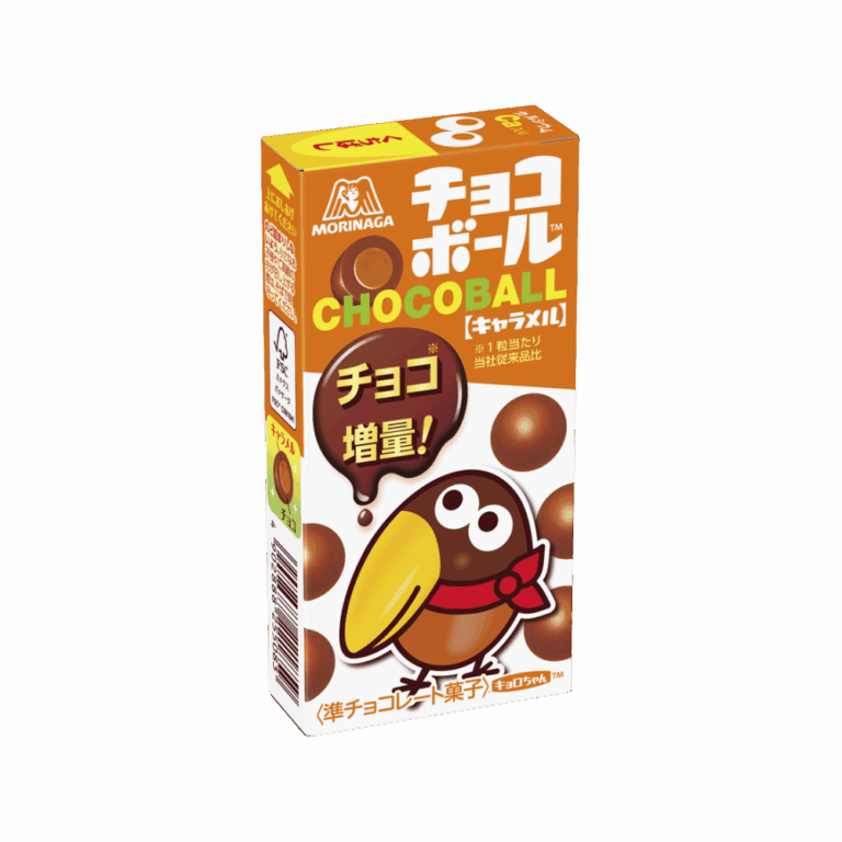 Morinaga Chocoball - Caramel Flavour 28g - Asian Foods